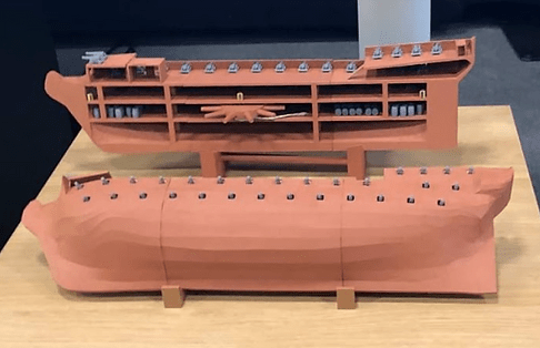 Digital twin of liner Wasa (1778) – BTH Innovation Labs